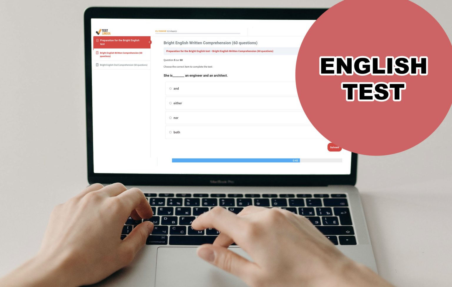 Mock Bright English Test - Test Lingua